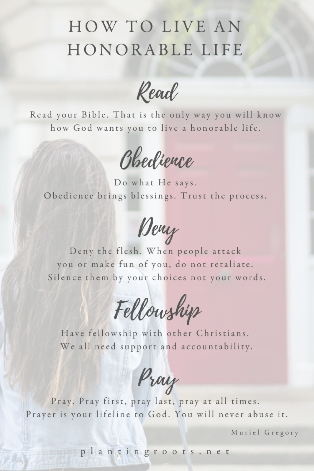 Free to Live an Honorable Life • Planting Roots - Strength to Thrive ...